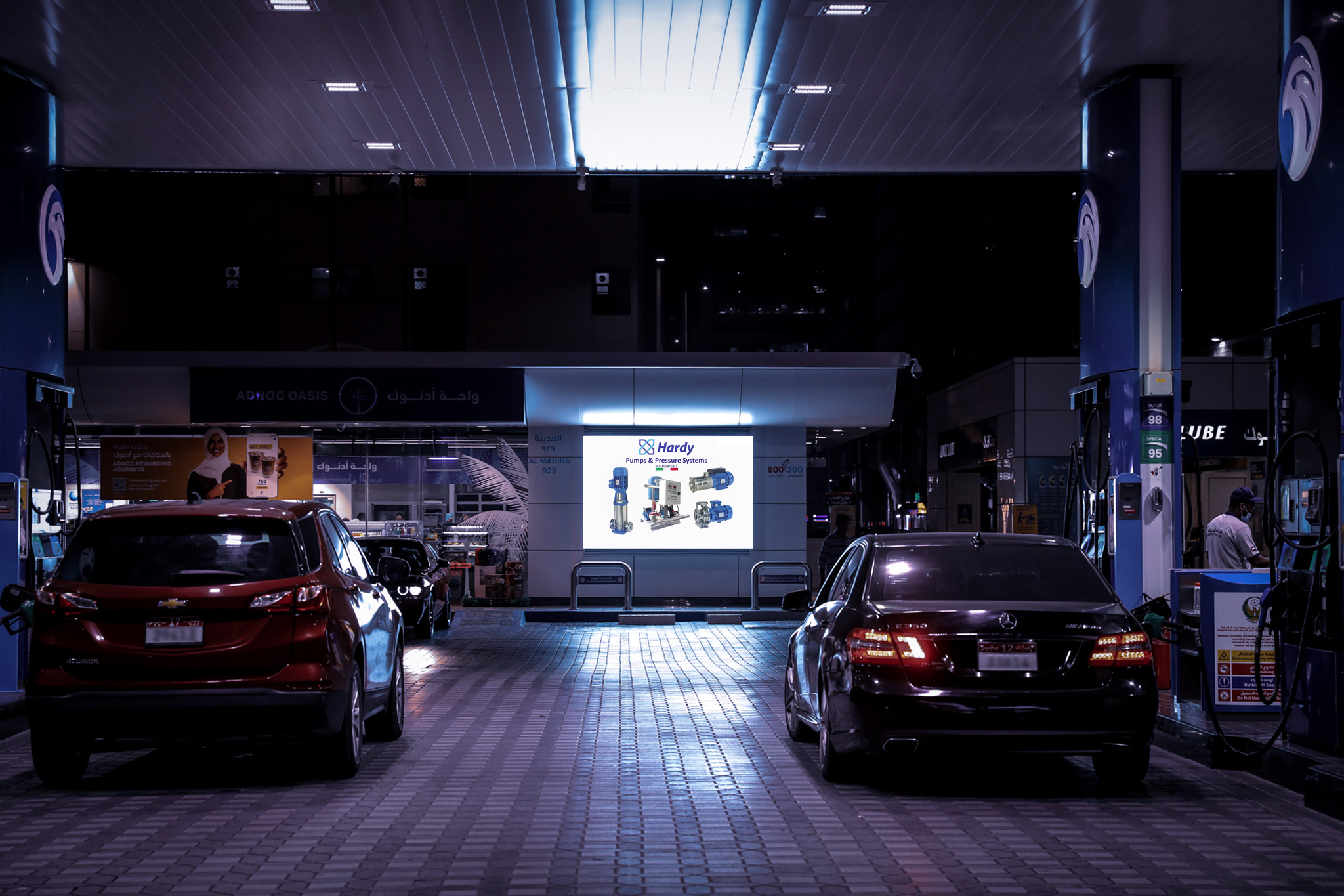 Marketing Campaign at ADNOC & ENOC Petrol Stations | BIN MOOSA & DALY